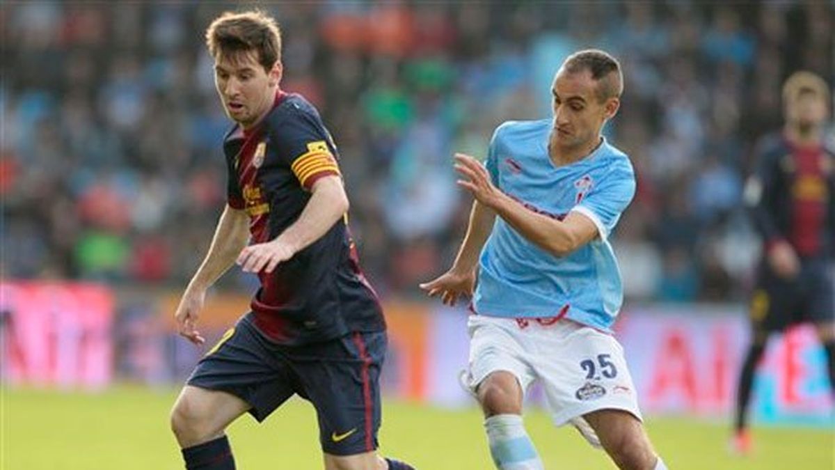 Messi anotó y logró un nuevo récord en la Liga española