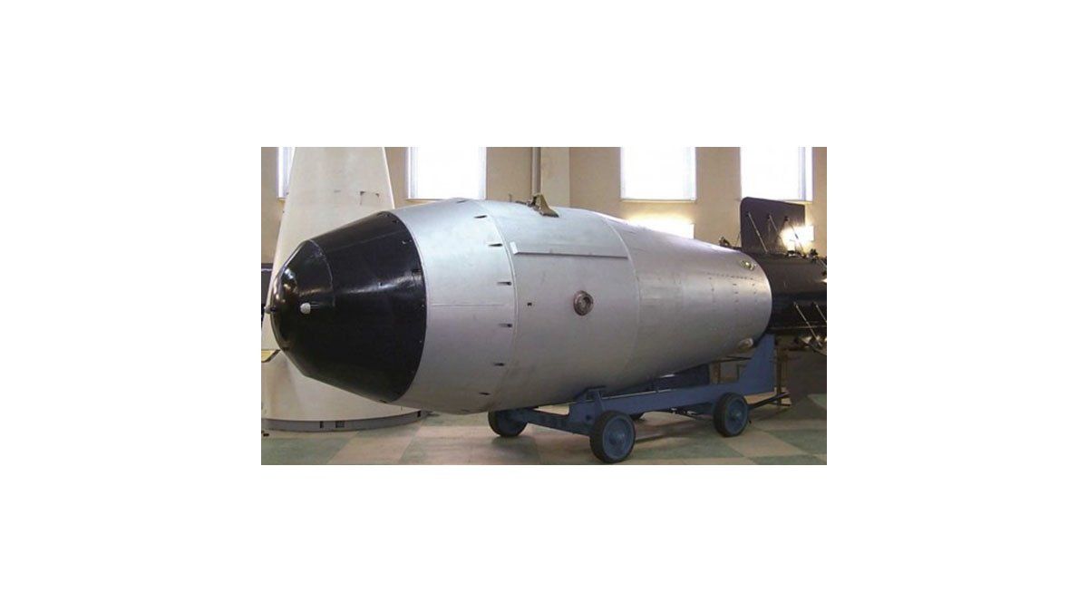 Exponen la bomba más potente del mundo