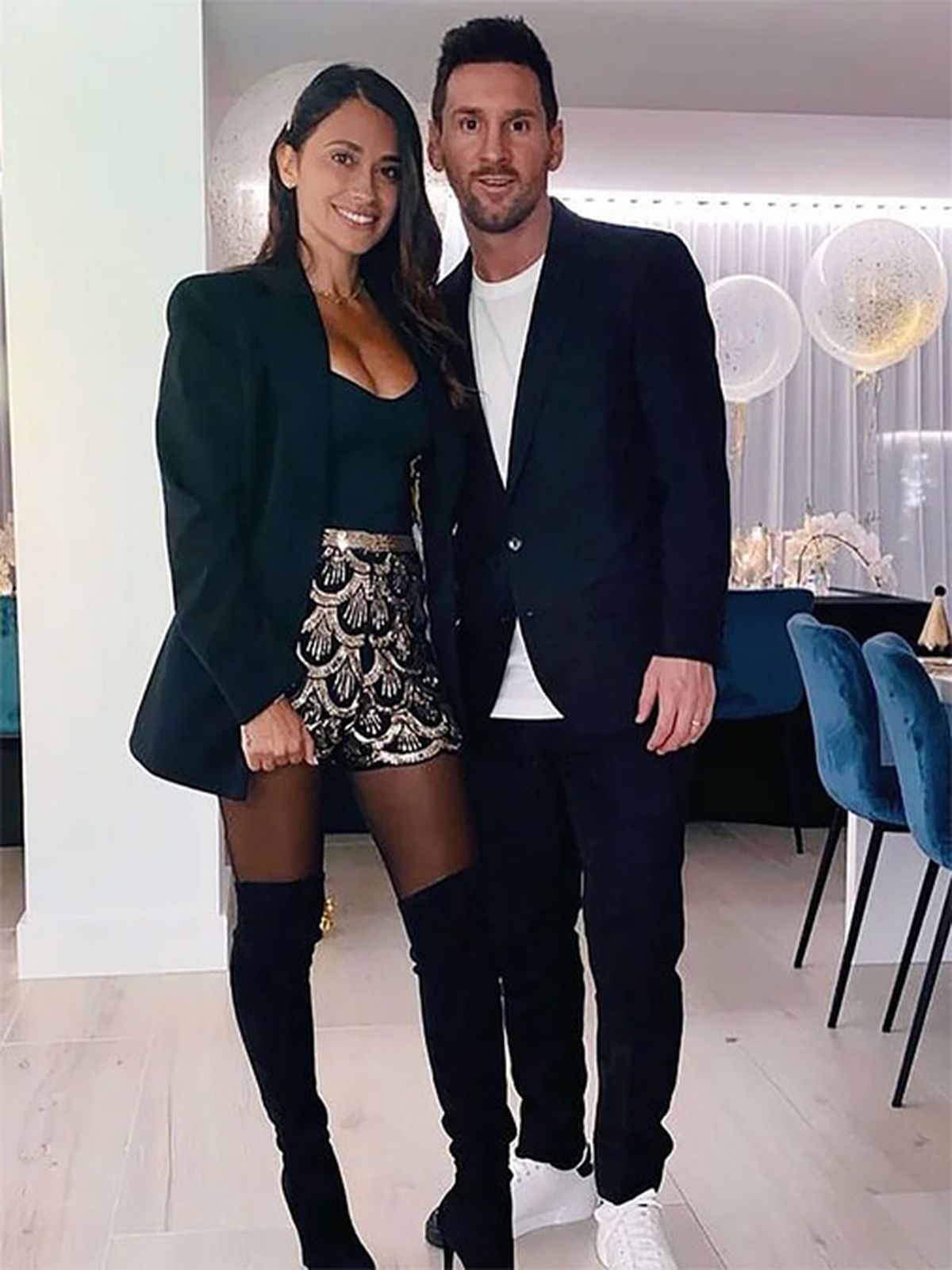 Las fotos más espectaculares de Lionel Messi en Año Nuevo