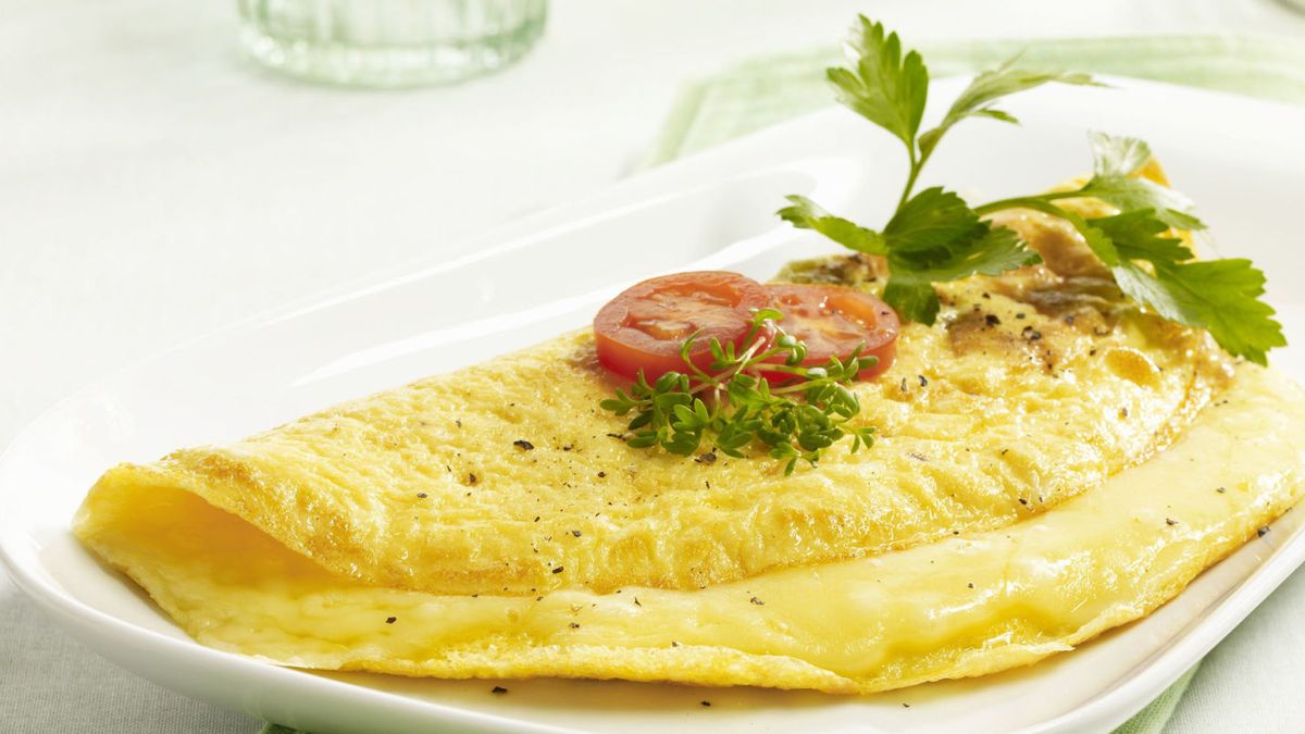 Omelette de huevo: receta, simple, rápida y exquisita