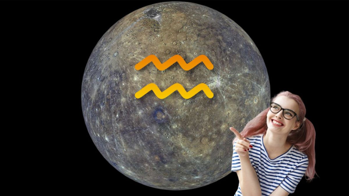 Astrología: los 5 signos maravillados por la entrada de Mercurio en Acuario
