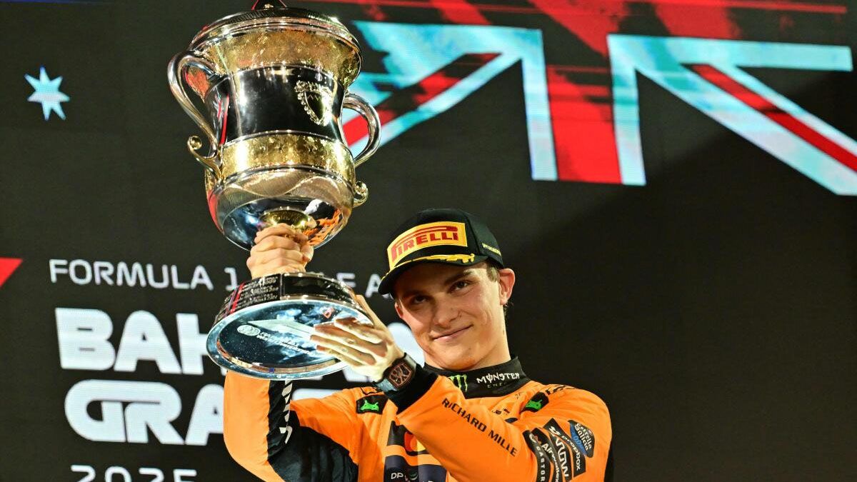 Oscar Piastri ganó de punta a punta el GP de Bahrein de Fórmula 1