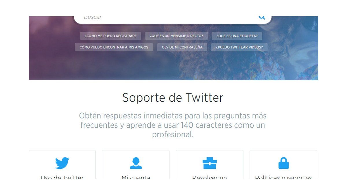 Cómo denunciar una cuenta en Twitter