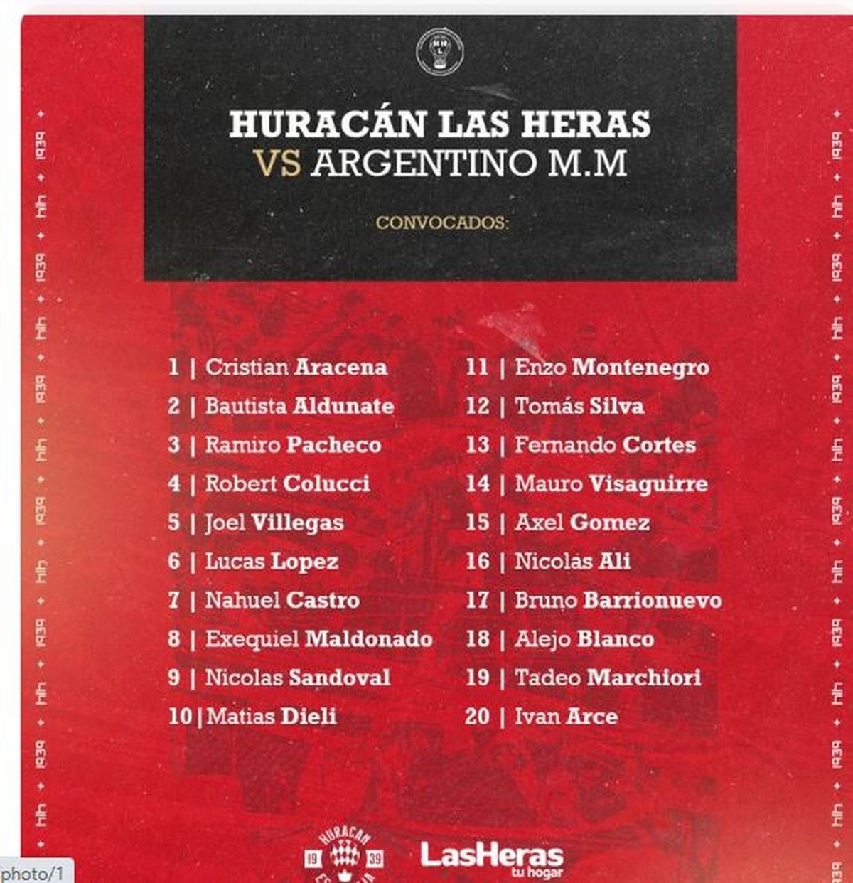 Huracán Las Heras irá por la clasificación frente a Argentino de Monte ...