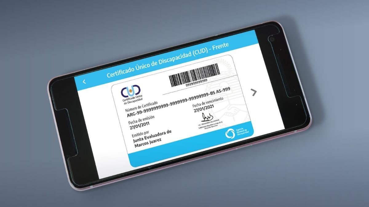 Cómo obtener el Certificado Único de Discapacidad DIGITAL en Mi Argentina