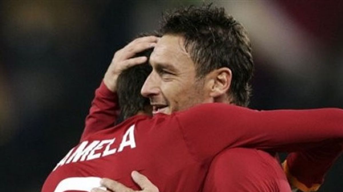 Lamela tuvo una buena actuación en la goleada de Roma