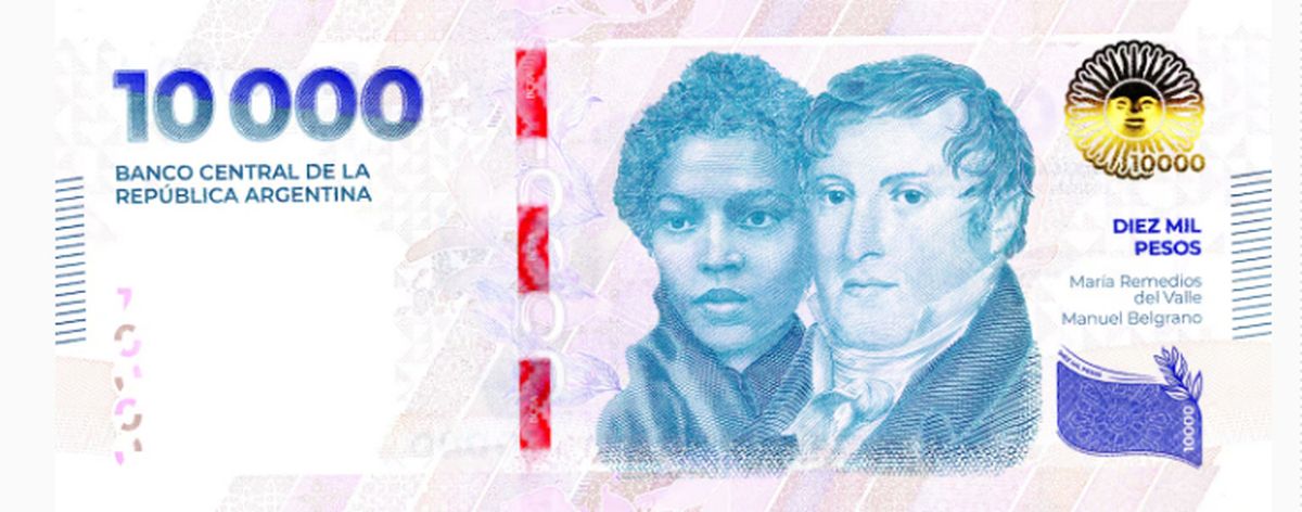 Dile adiós al nuevo billete de $10.000: polémica por un error histórico en el reverso