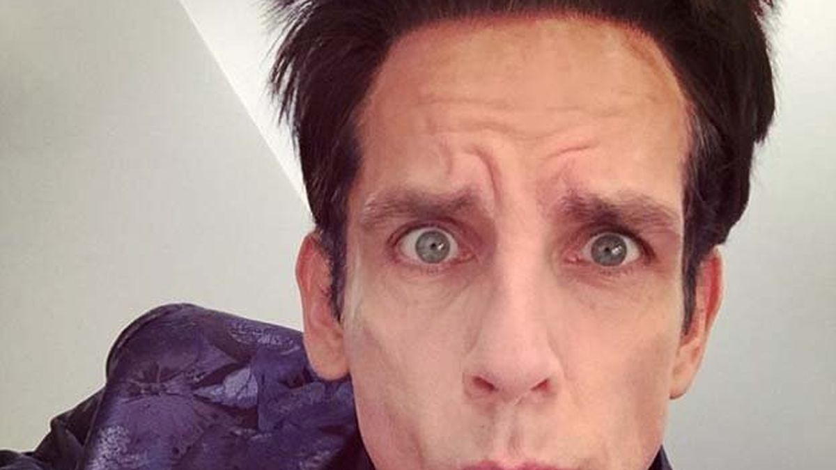 El insólito video selfie de Zoolander en un desfile