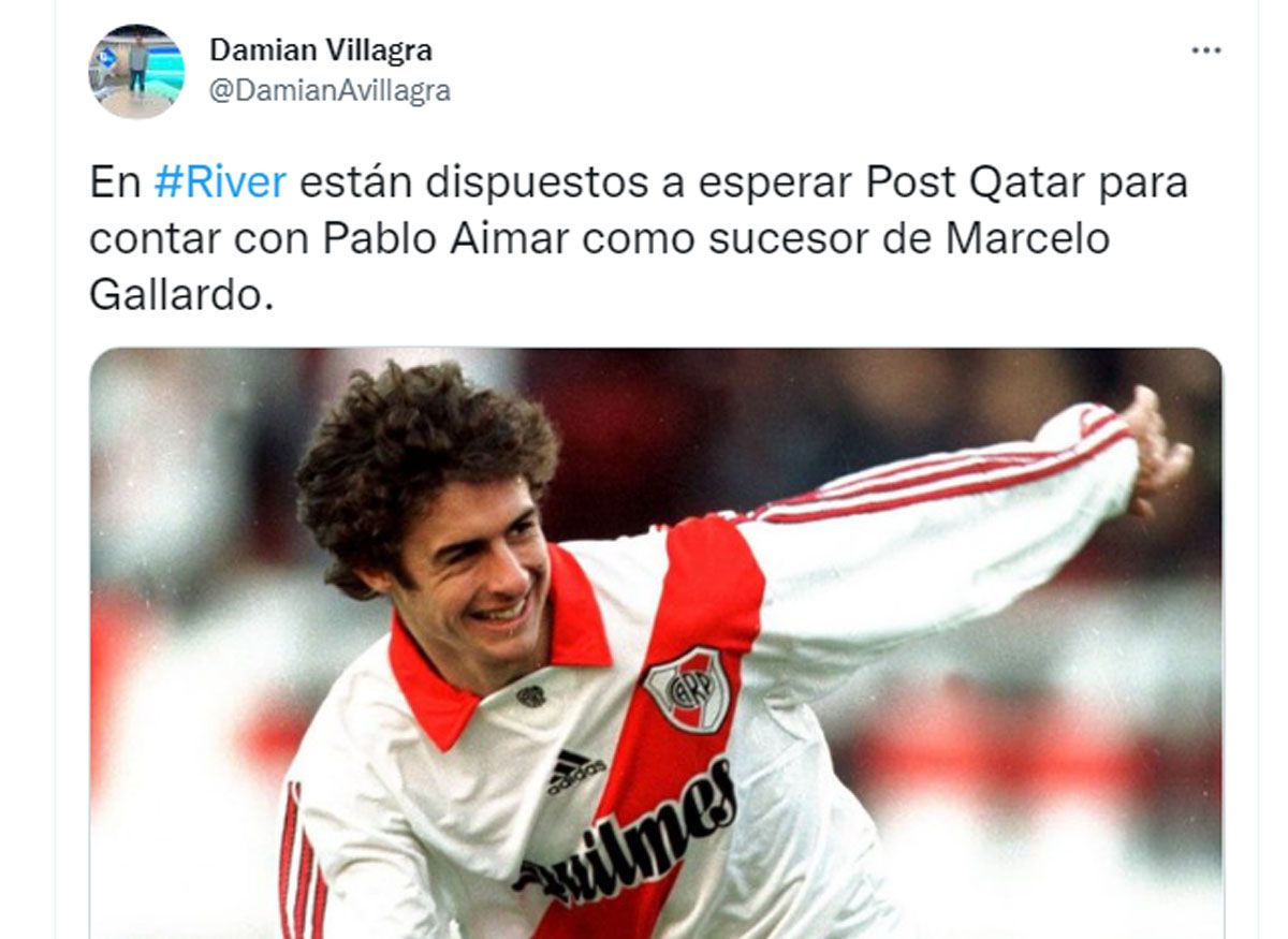 Pablo Aimar, entre el interés de River y la tristeza más profunda