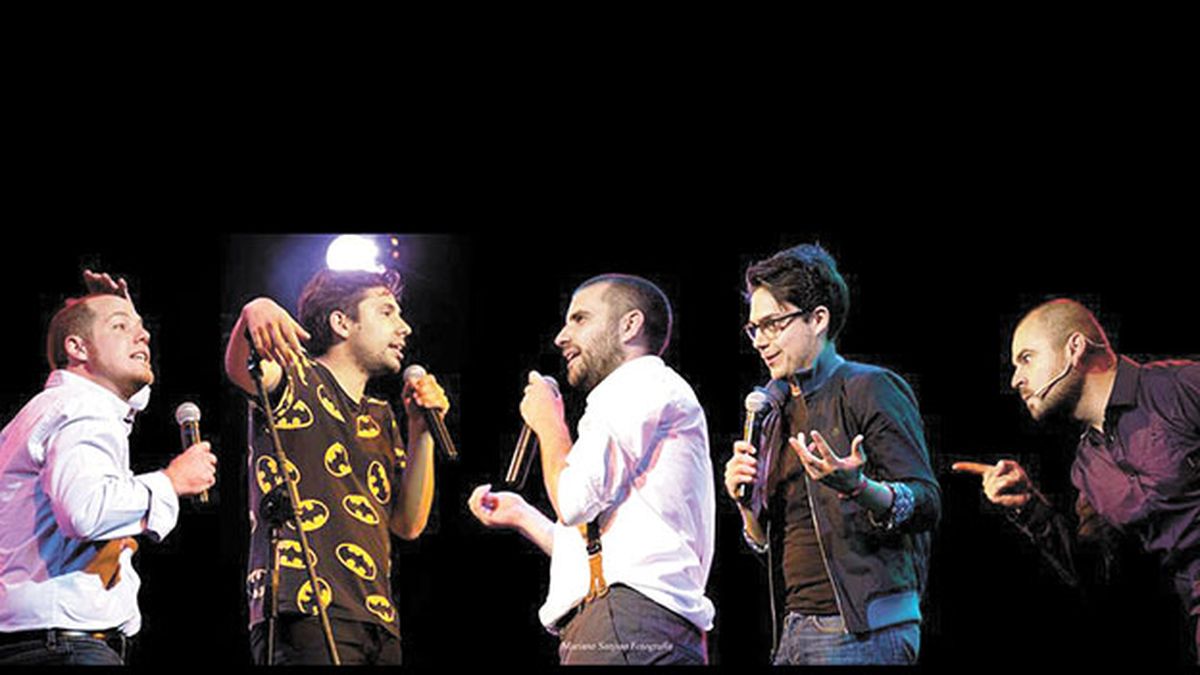 Comediantes latinos en un mismo show