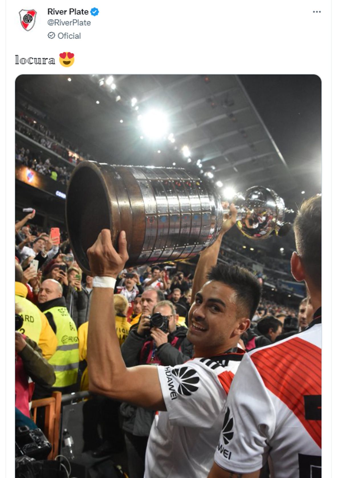 El Pity Martínez conmovió a todo River celebrando el 9 de diciembre