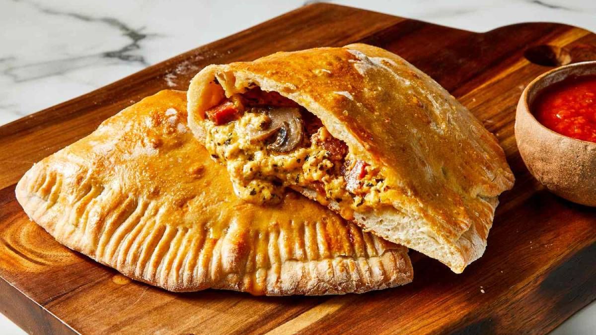 Contén el aliento antes de hacer la receta del calzone en 3 pasos