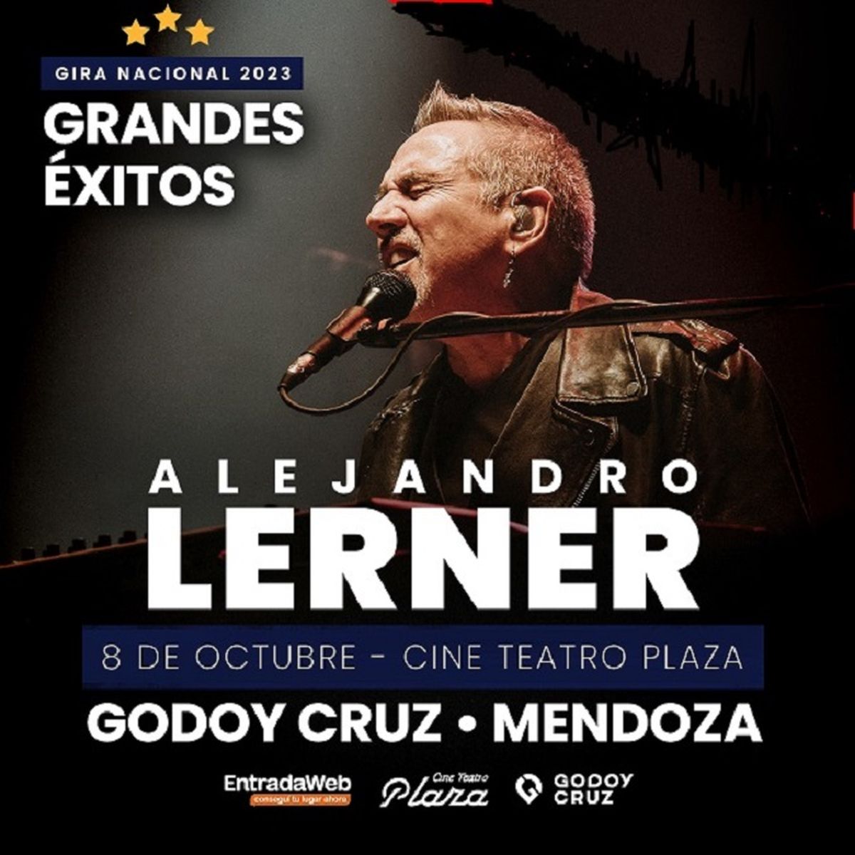 Alejandro Lerner llega a Mendoza con su gira Grandes Éxitos