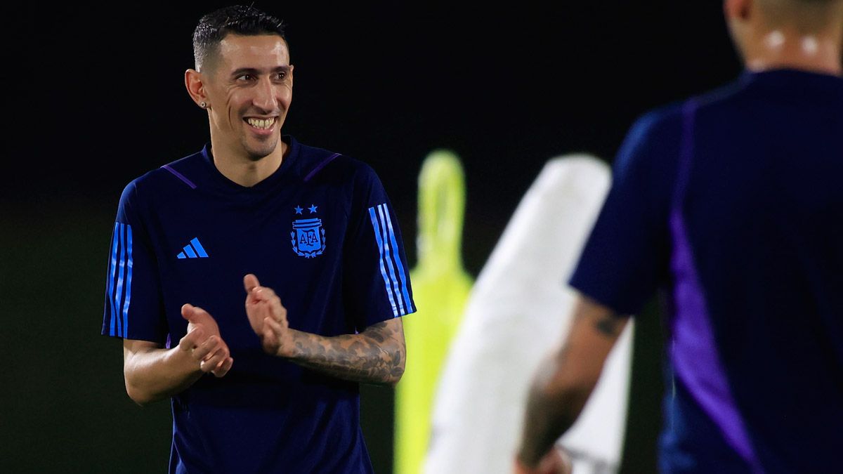 Ángel Di María, en la mira de todos en el Mundial Qatar 2022