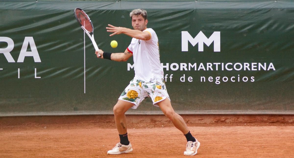 Facundo Juárez Vila no pudo avanzar a cuartos de final del ITF M25 Mendoza