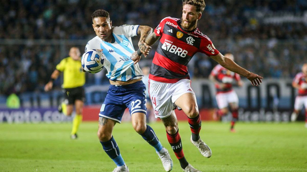 Racing sacó un buen punto ante Flamengo en el Cilindro, por Copa ...