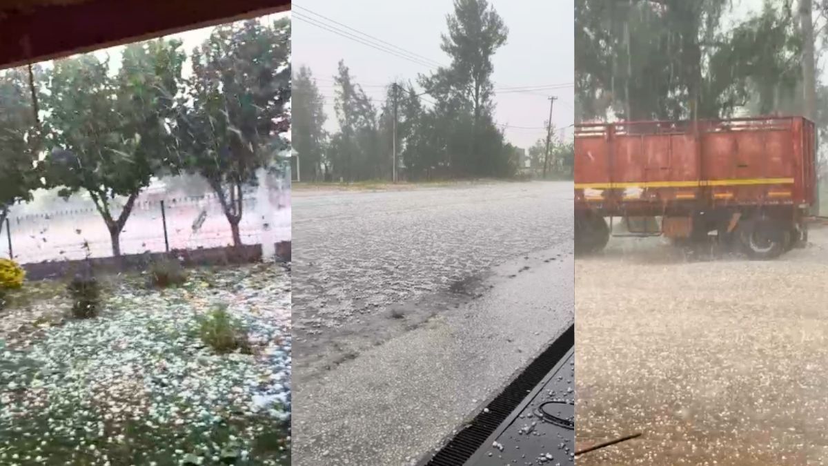 Una fuerte tormenta de granizo volvió a descargarse en San Rafael y los ...