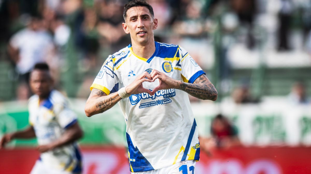 Ángel Di María le dio el triunfo a Rosario Central sobre Sarmiento y el ...