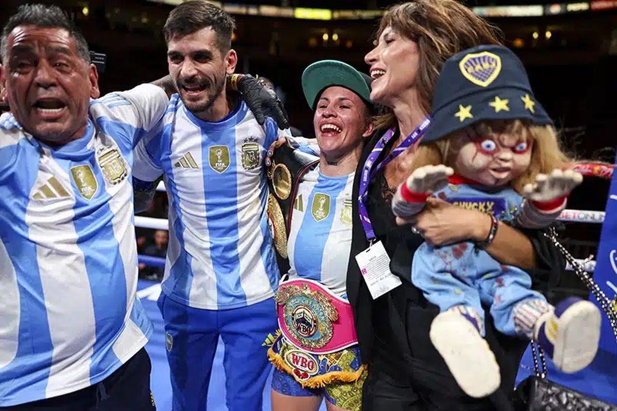 Celeste Alaniz hizo historia en el boxeo profesional argentino al ...