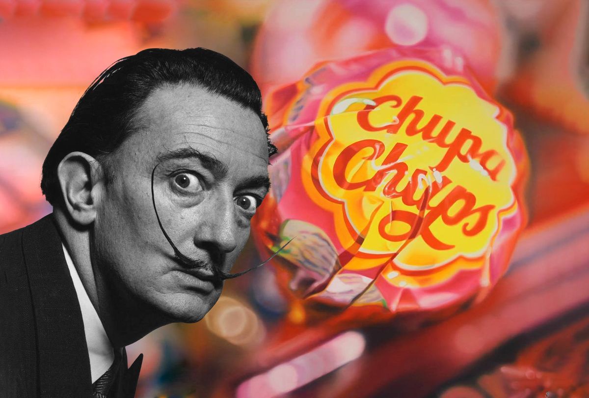 Este es el logo de una golosina que Salvador Dalí creó usando la ...