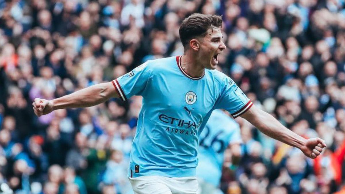 Julián Álvarez fue titular y el Manchester City avanzó a la final de la ...