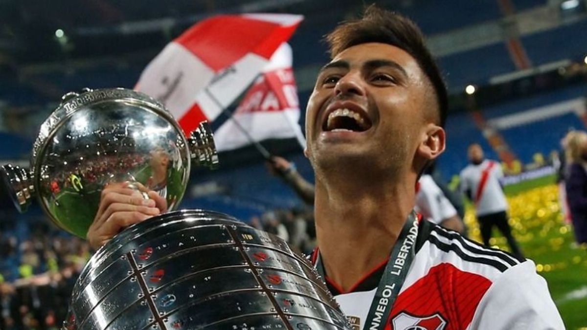 El Pity Martínez conmovió a todo River celebrando el 9 de diciembre