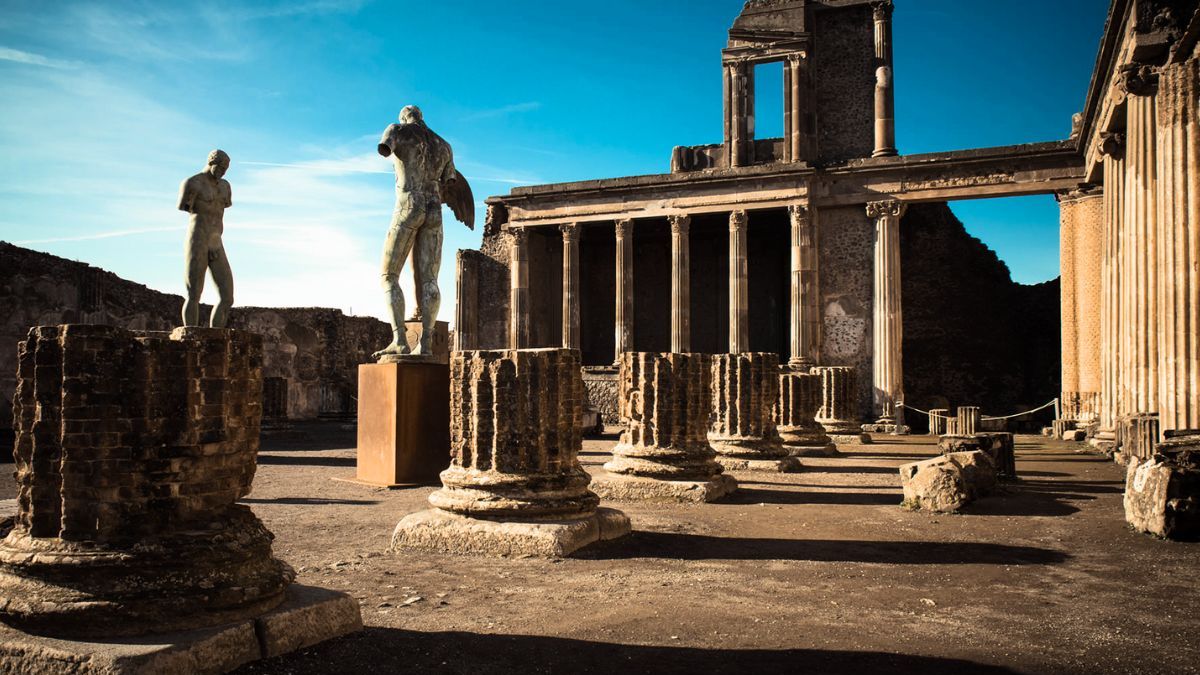 Histórico descubrimiento en Pompeya: revelan un color inédito de la ...