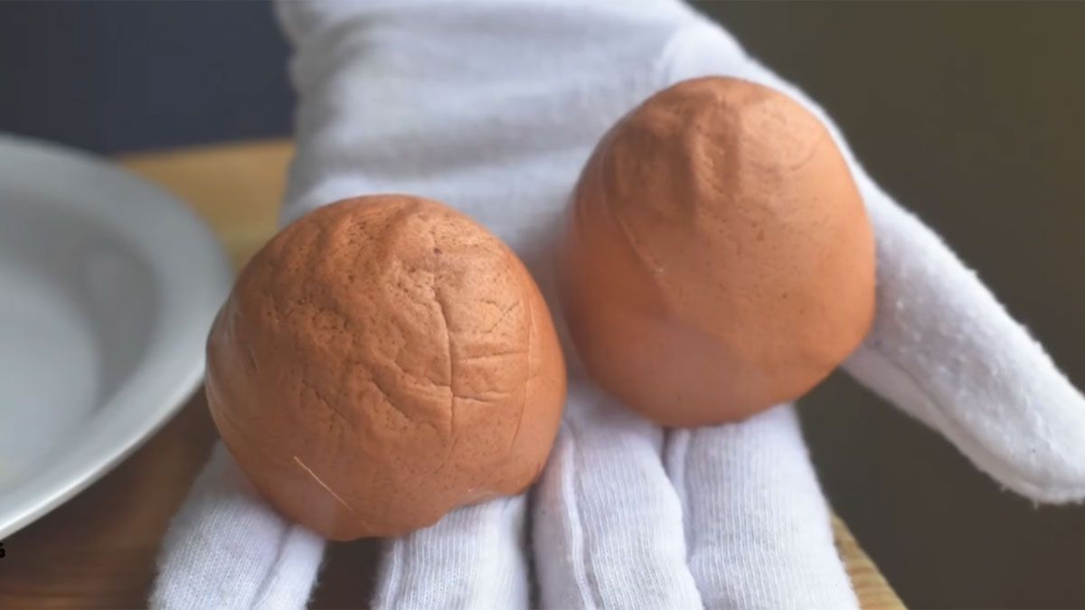 Qué significa que un huevo tenga la cáscara deforme y arrugada