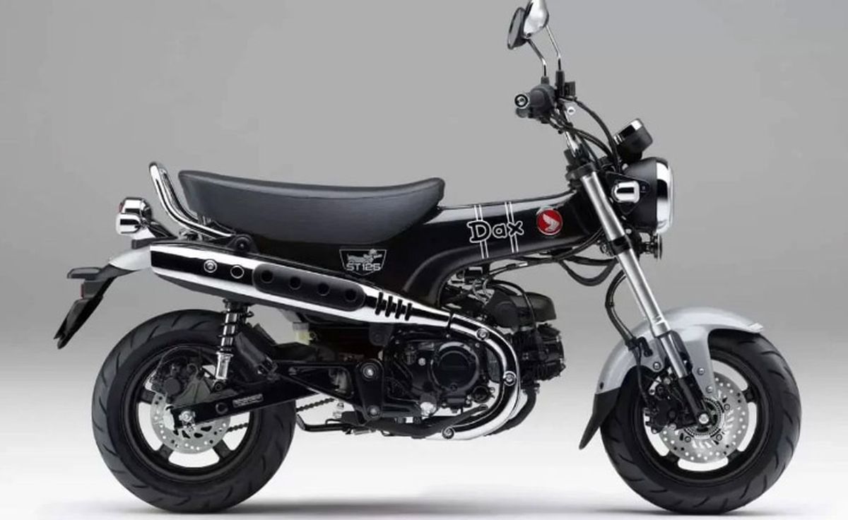 Relanzaron la moto Honda DAX con un diseño infernal