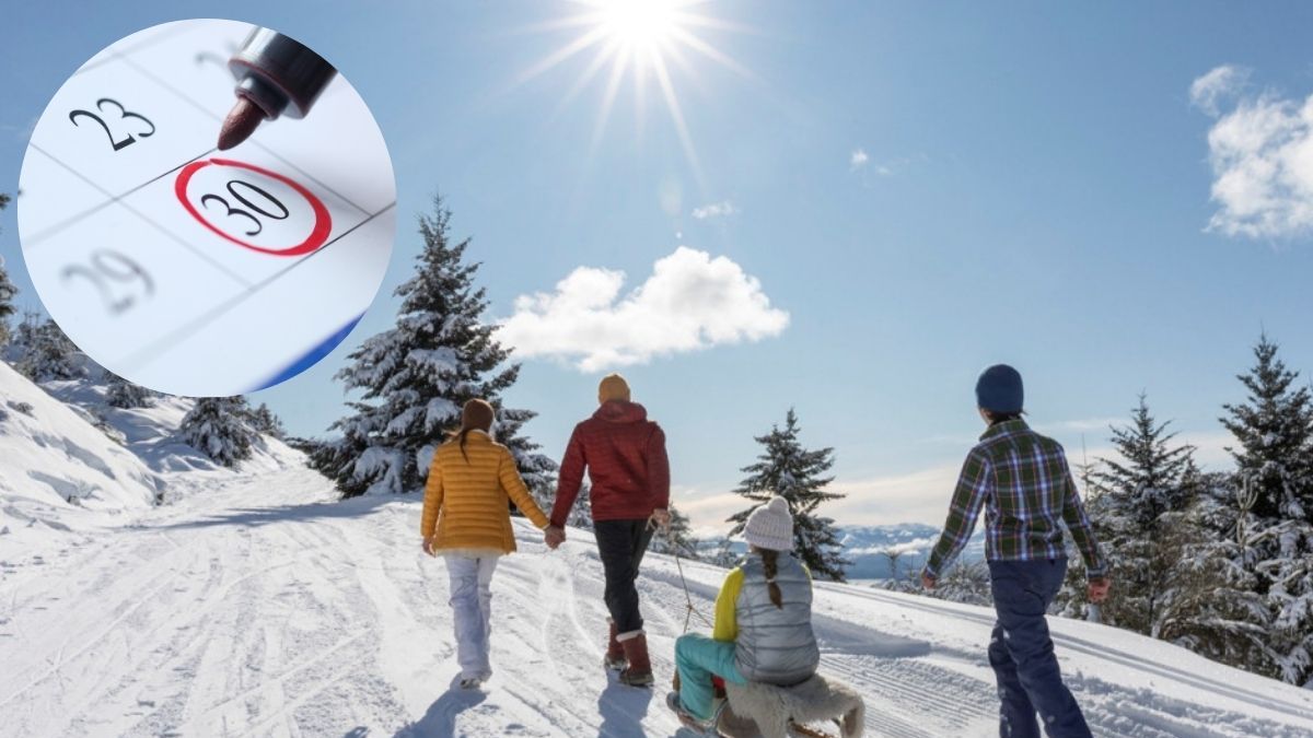 Cuándo comienzan las vacaciones de invierno 2025