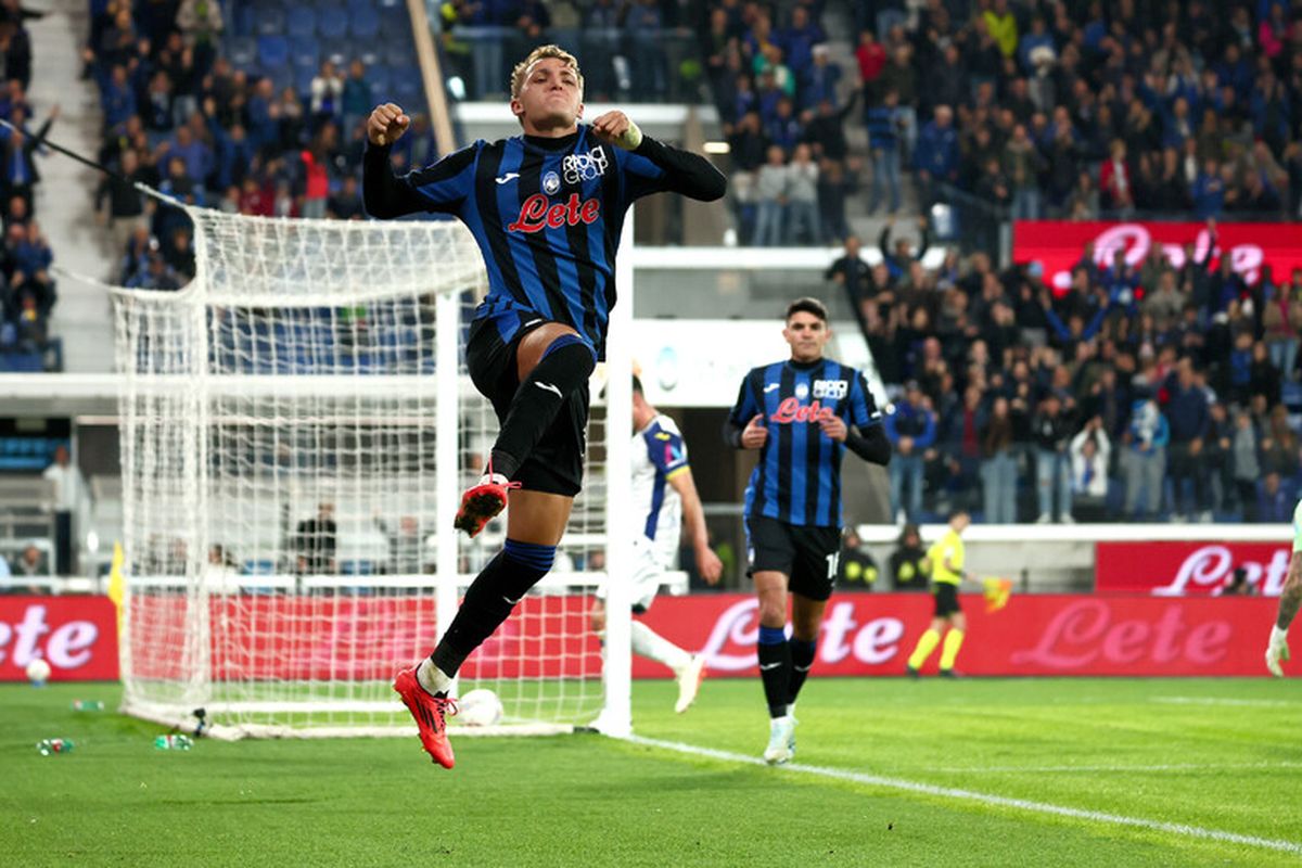 Mateo Retegui marcó un doblete en Atalanta y es el máximo goleador de la Serie A