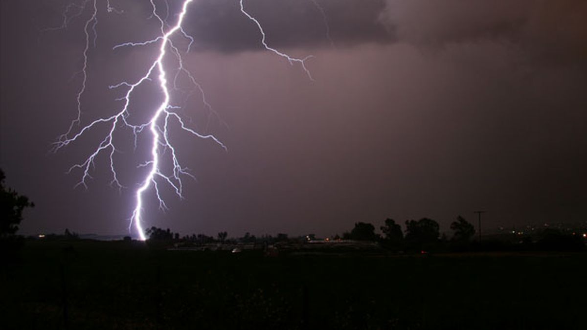 Impresionantes videos de rayos