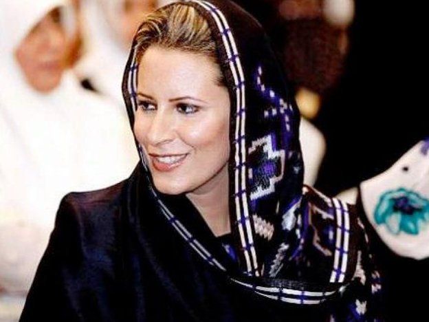 La hija modelo de Gadaffi