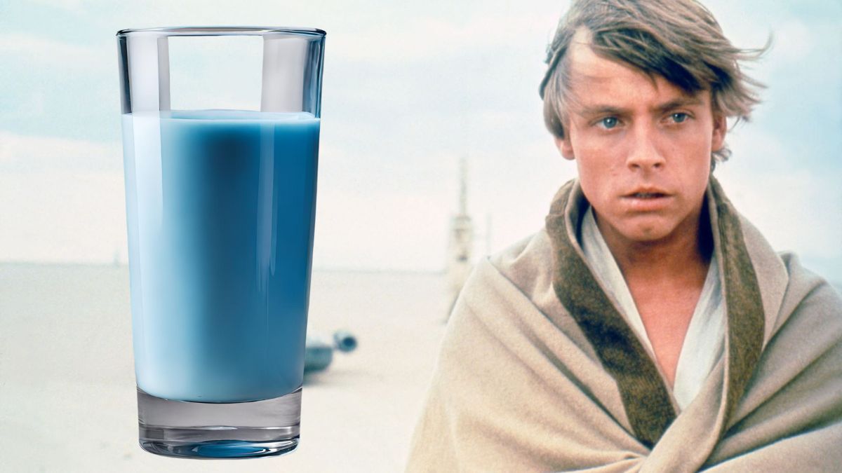 Aprende a preparar la leche azul intergaláctica y refrescante de Star Wars