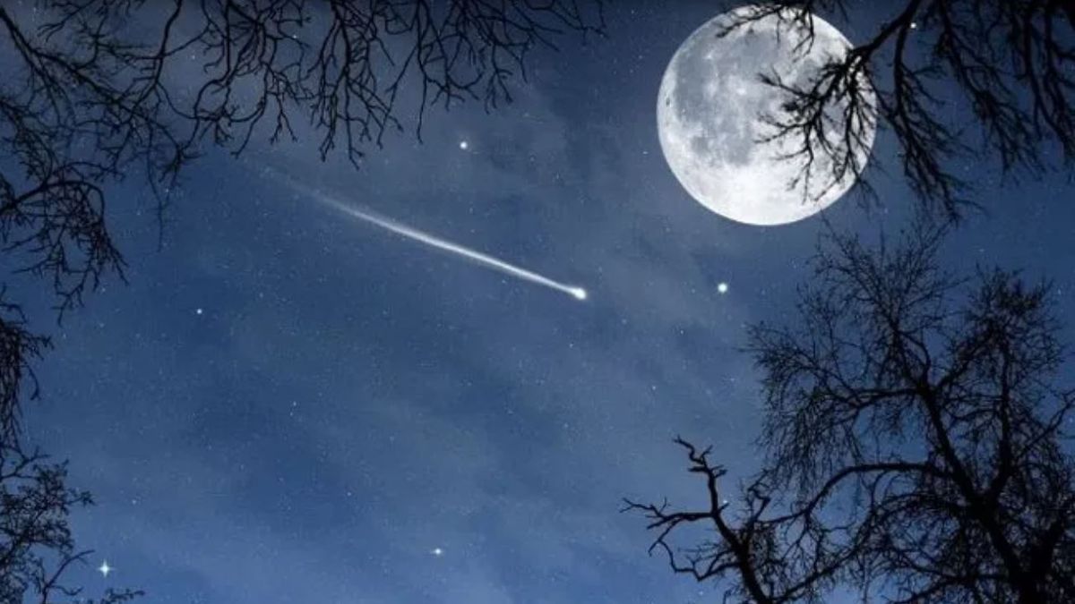 Qué significa que veas una estrella fugaz