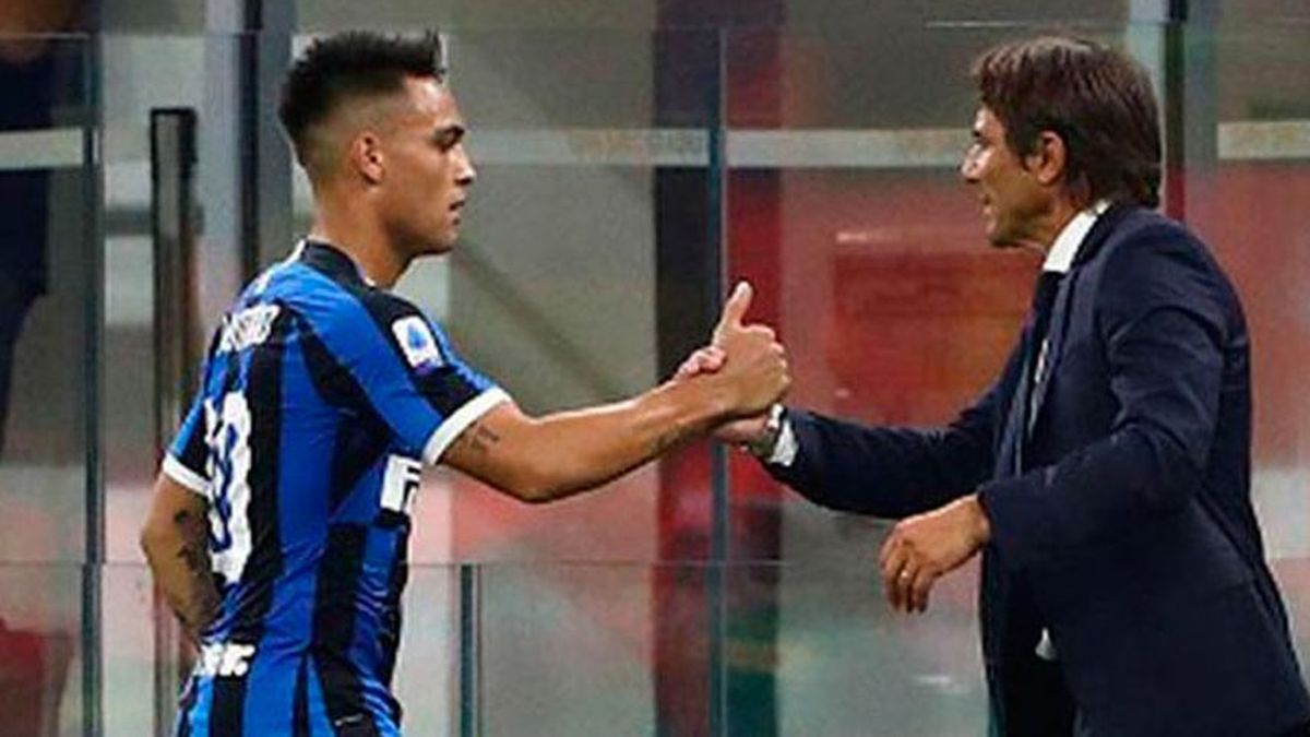 Conte: Lautaro debe decidir si quiere convertirse en un jugador top